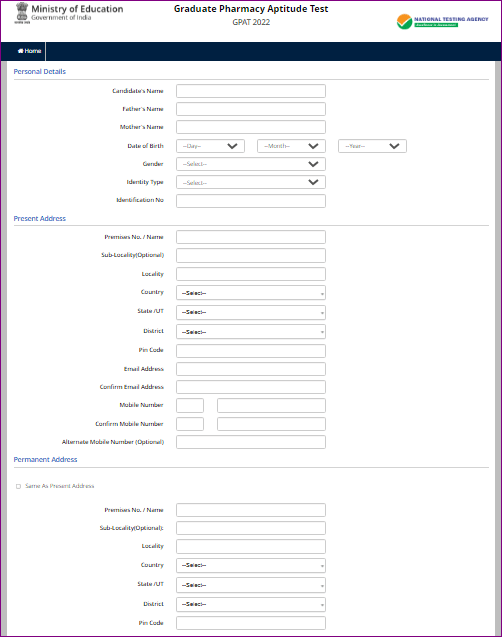 NTA GPAT 2022: Application Form (Available), Notification, Exam Date