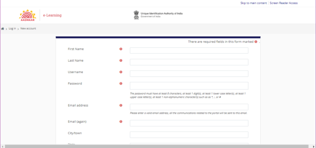 Uidai New E Learning Certificate (UIDAI New Portal): आधार कार्ड न्यू ...