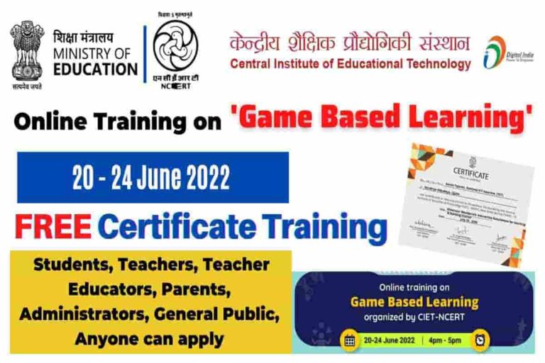 NCERT Online Training With Certificate: Online Certificate Training By ...
