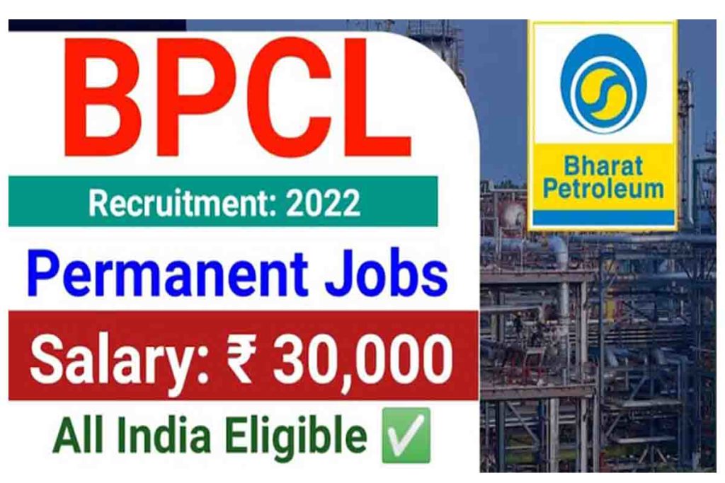 BPCL Recruitment 2022 - Apply Online For BPCL Careers At ...