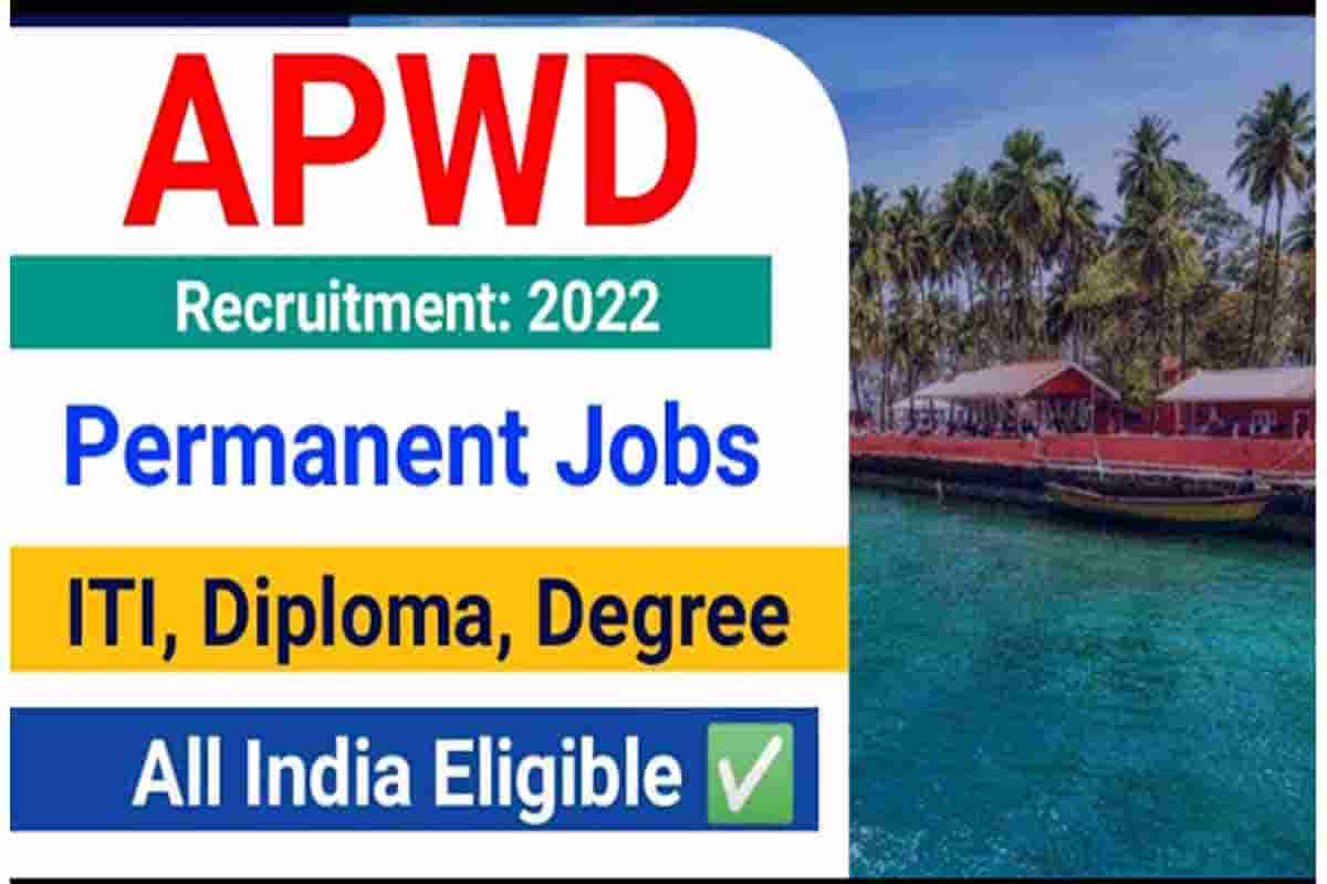 APWD Recruitment 2022, Apply Online For 127 Posts