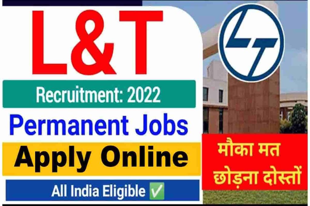 L&T Recruitment 2022 Apply Online L&T Job Openings