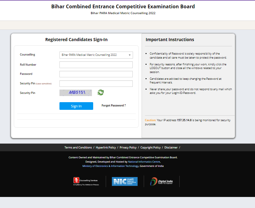 BCECE LE Seat Allotment 2022 Direct Link; How To Check & Download ...