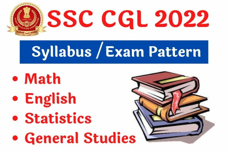 SSC CGL Syllabus 2022 23 Exam Pattern For Tier 1 2 3 And 4 All Tiers