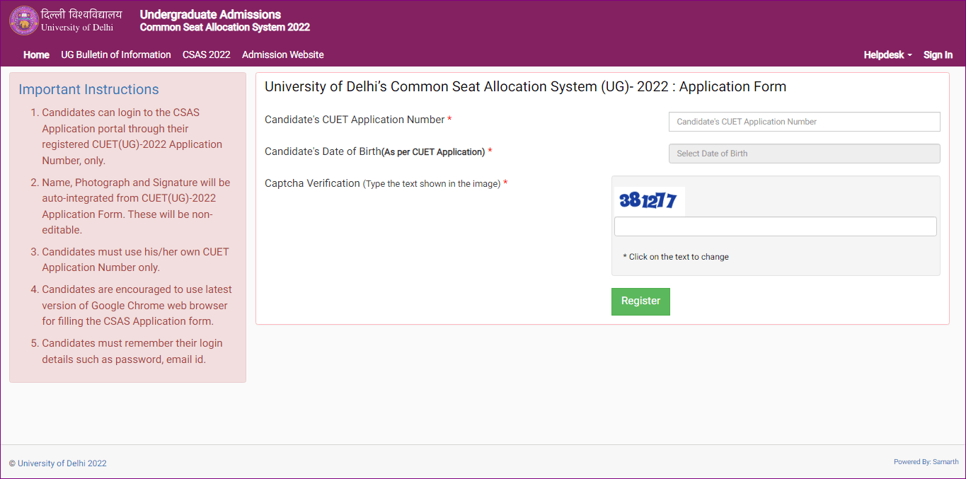 DU UG Admission 2022: Application Form, Official Website, How To Apply