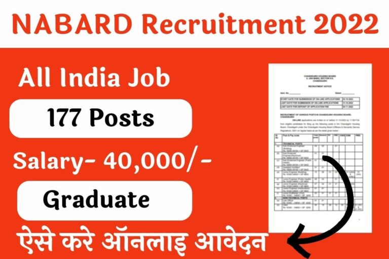 NABARD Development Assistant Recruitment 2022: Notification, Apply Online For 177 Vacancies