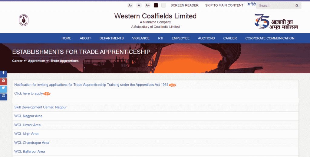 WCL Mining Sirdar Recruitment 2023 Notification Out For 135 Mining Sirdar & Surveyor...