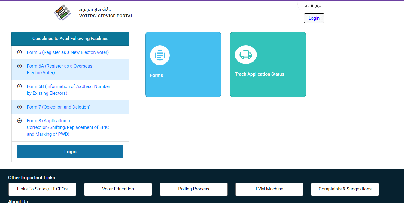 Voter New ECI Web Portal Launch: भारतीय निर्वाचन आयोग का नया वोटर ...