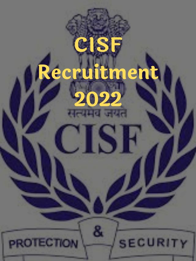 CISF Recruitment 2022