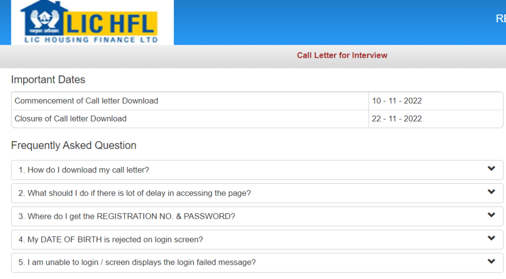LIC HFL Assistant Admit Card 2022, Out, Download Hall Ticket
