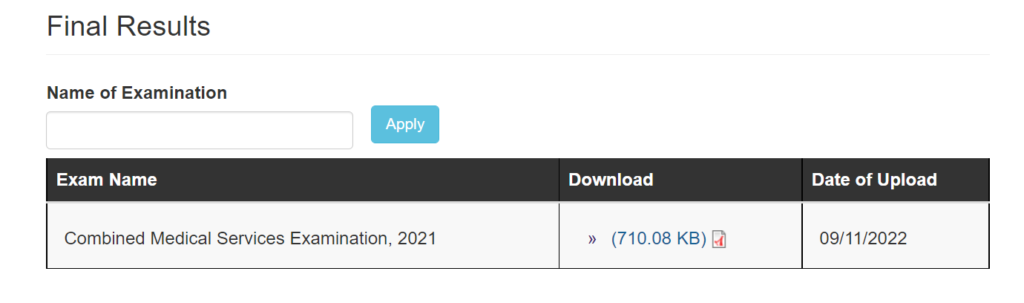 UPSC CMS Application Form 2024 (Started) | UPSC Combined Medical Services Eligibility, Exam ...