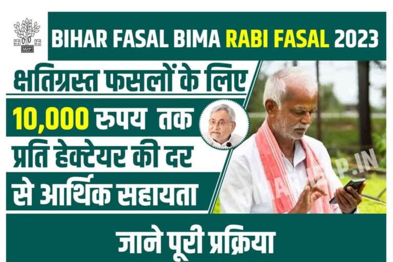 Bihar Fasal Bima Rabi Fasal 2023: क्षतिग्रस्त फसलों के लिए 10,000 रुपय ...