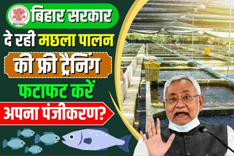 Bihar Fish Farming Training: बिहार सरकार दे रही मछला पालन की फ्री ...