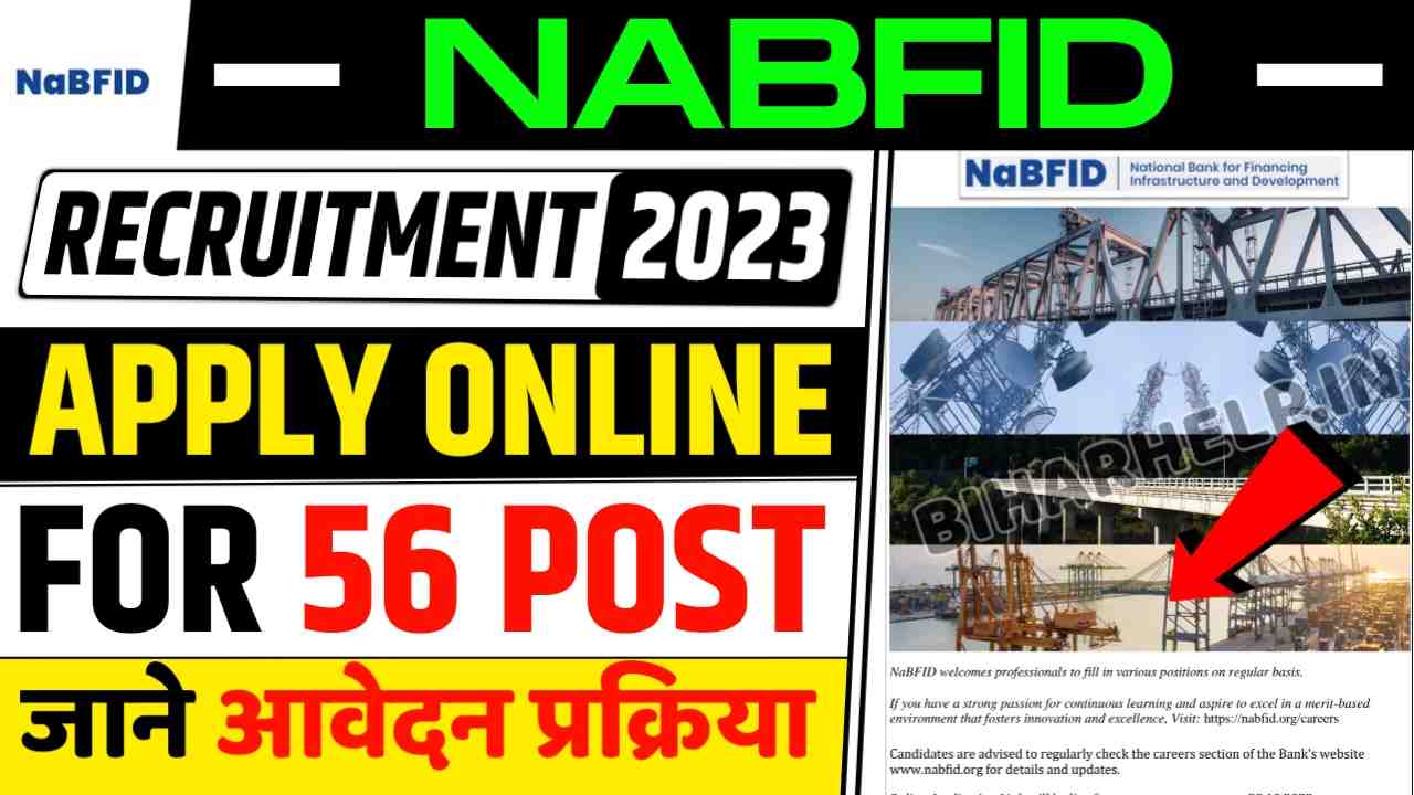 NABFID Recruitment 2023 Apply Online For 56 Officer (Analyst) Post