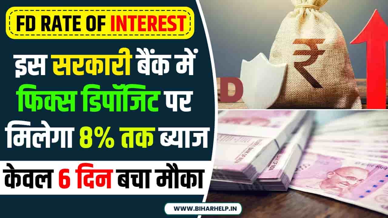 FD Interest Rates: पाना चाहते है अपनी जमा राशि पर पूरे 8% ब्याज तो इन ...