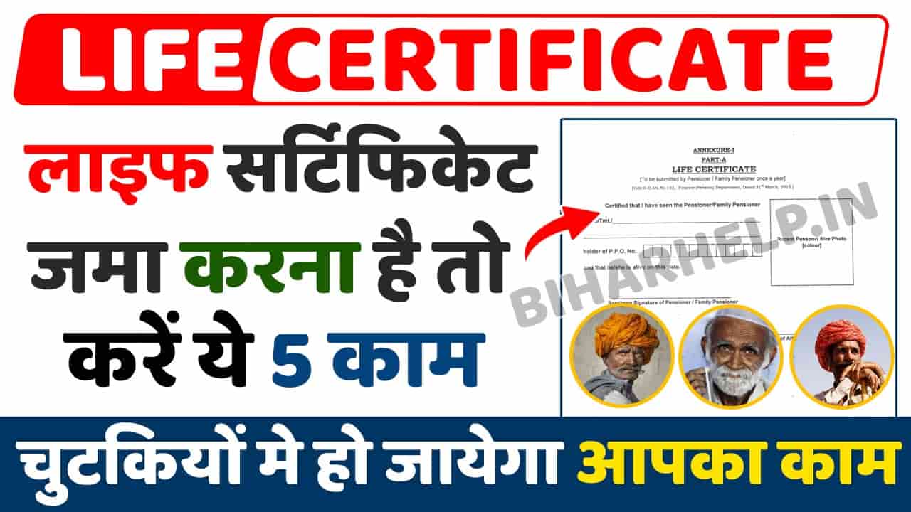 Life Certificate: लाईफ सर्टिफिकेट जमा करना है तो करें ये 5 काम ...