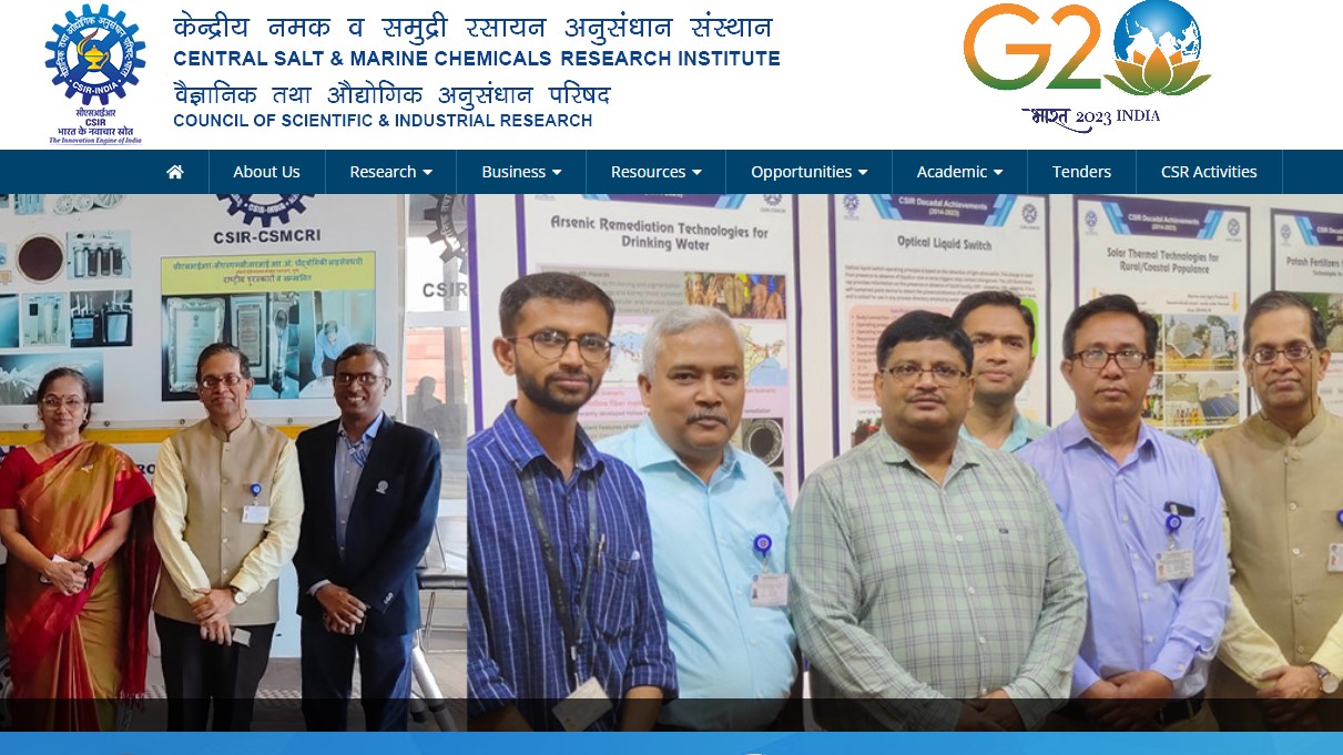 CSIR CSMCRI Recruitment 2023 Apply For 43 Apprentice Trainee Post