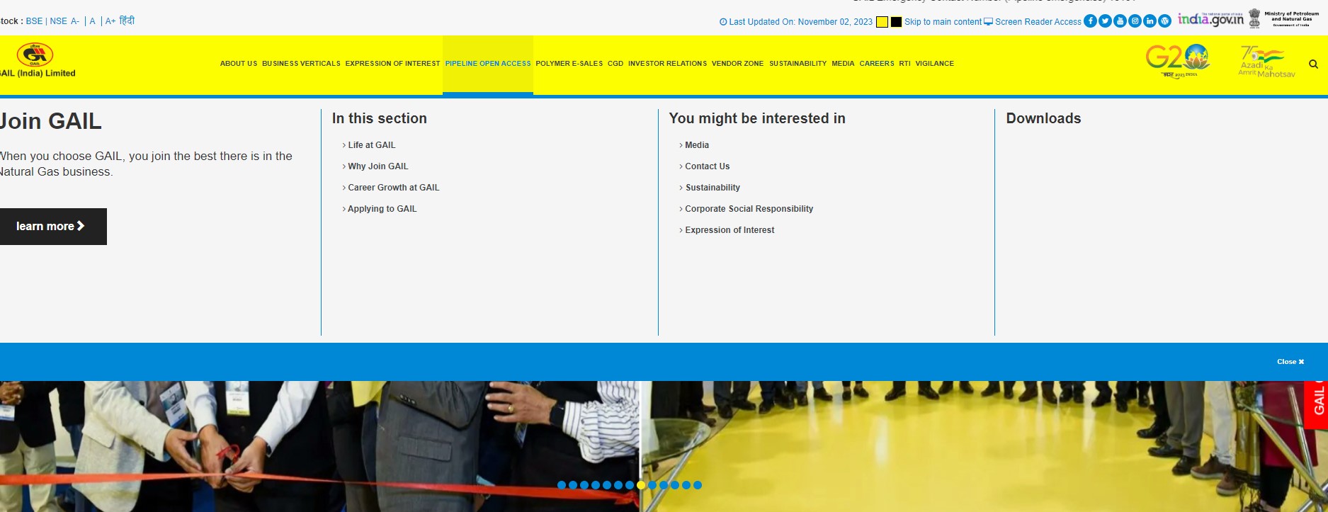 GAIL Recruitment 2023 Apply Online For 12 Chief Manager (HR) Post