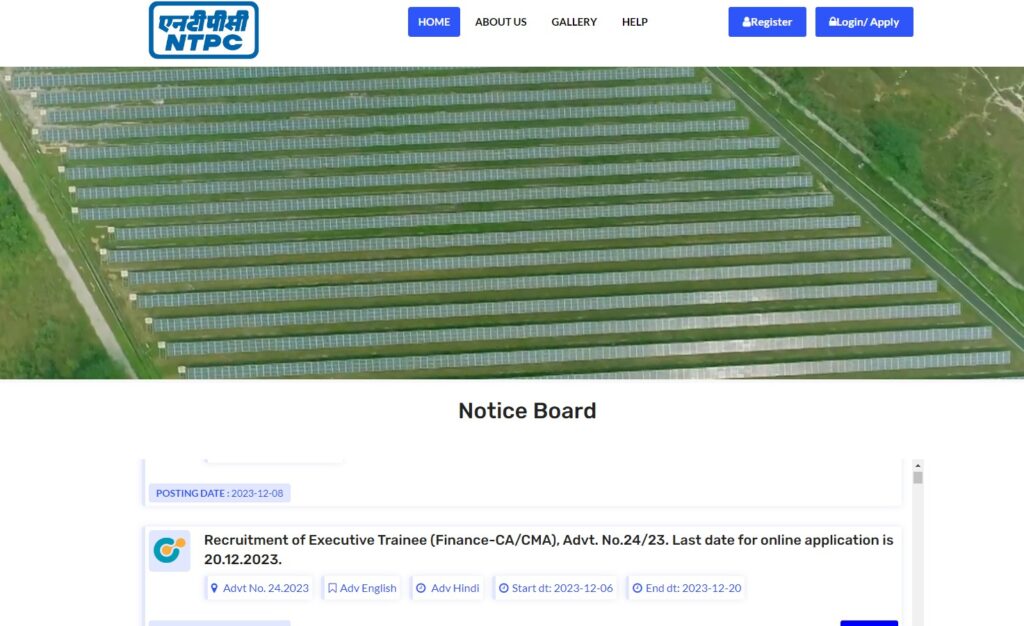 NTPC Mining Limited Recruitment 2023 Apply Online For 114 Mining ...