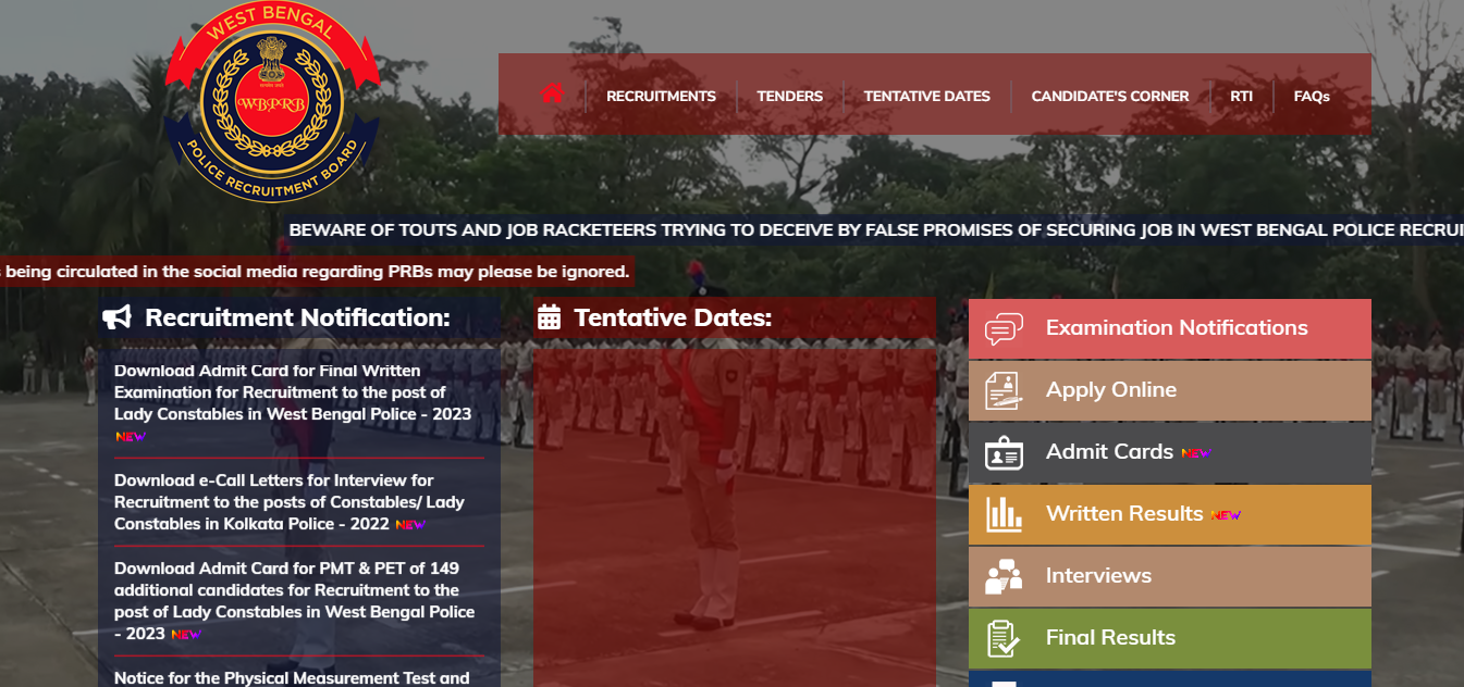 Kolkata Police Admit Card 2024 OUT – SI Prelims Hall Ticket Download ...