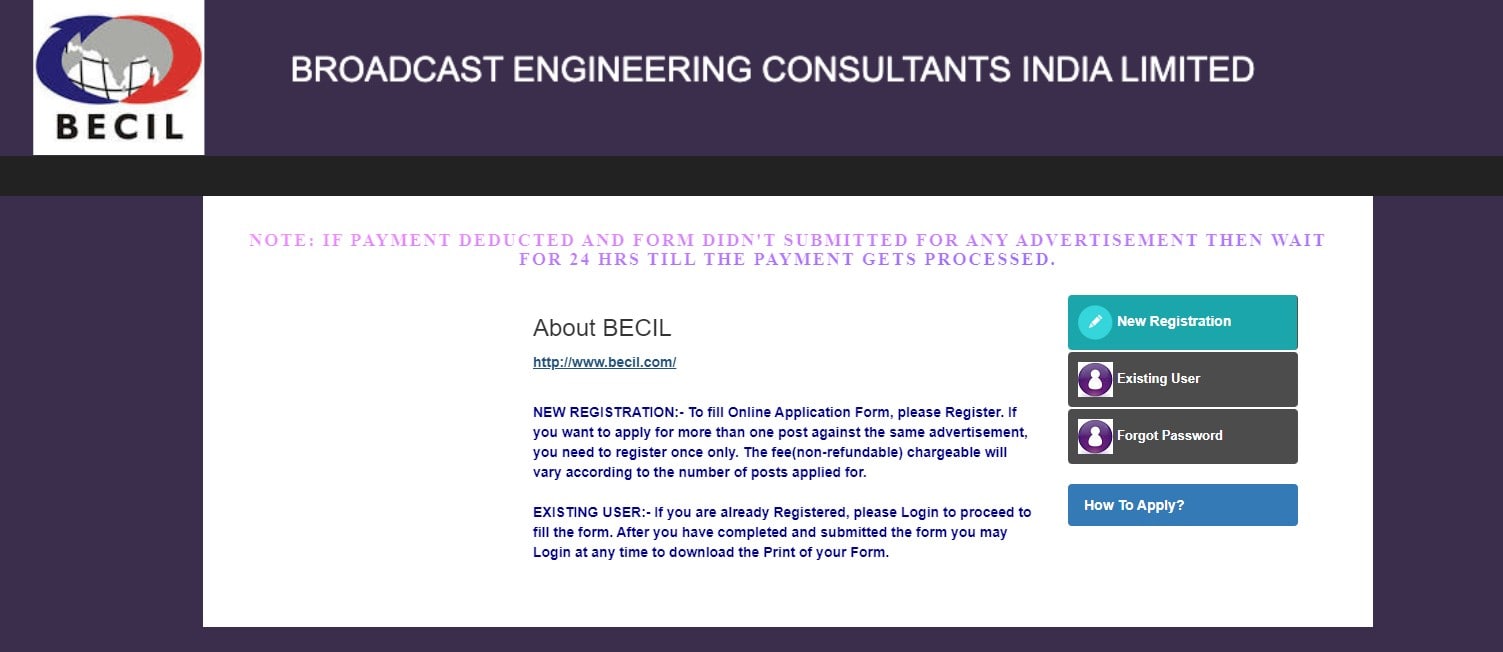 BECIL Jobs Notification 2024 Apply Online For 29 Patient Care Coordinator & Manager Post