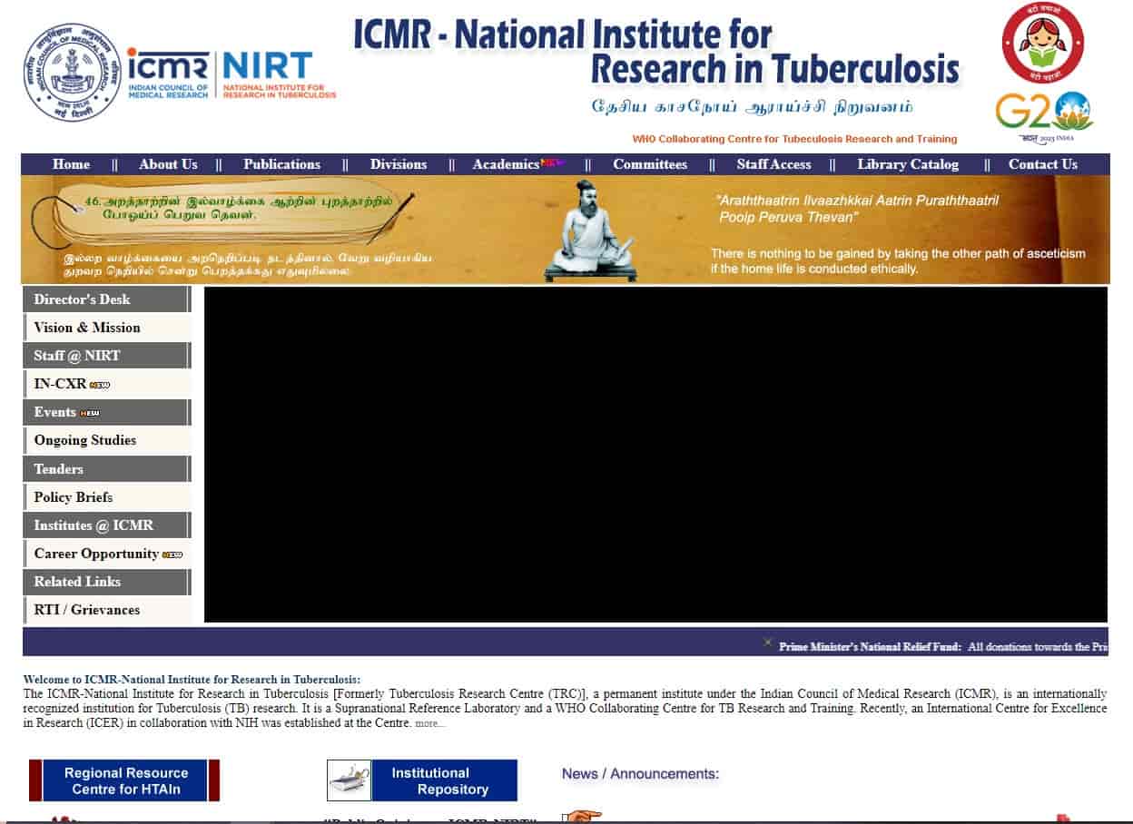 ICMR NIRT Vacancy 2024 Notification - 10 वीं पास के लिए भी सरकारी नौकरी का मौका