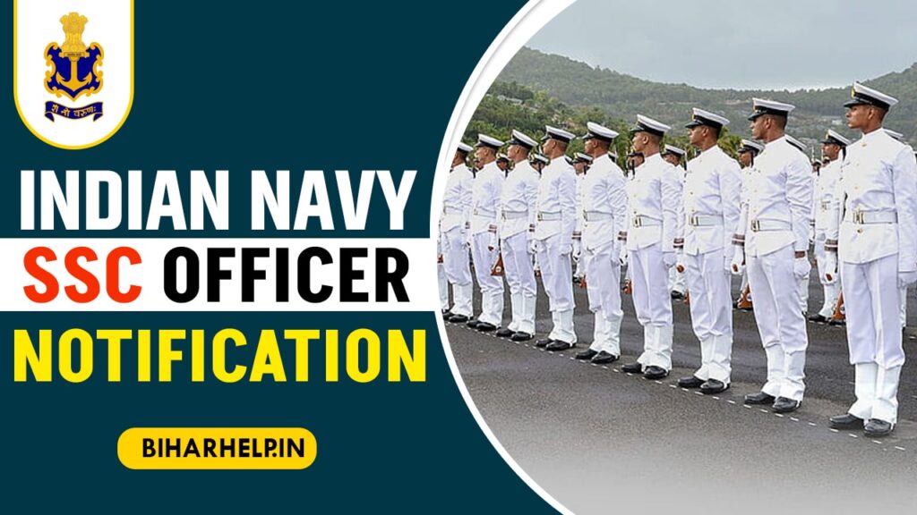 Indian Navy SSC Officer Recruitment 2024 Notification Out - Online ...