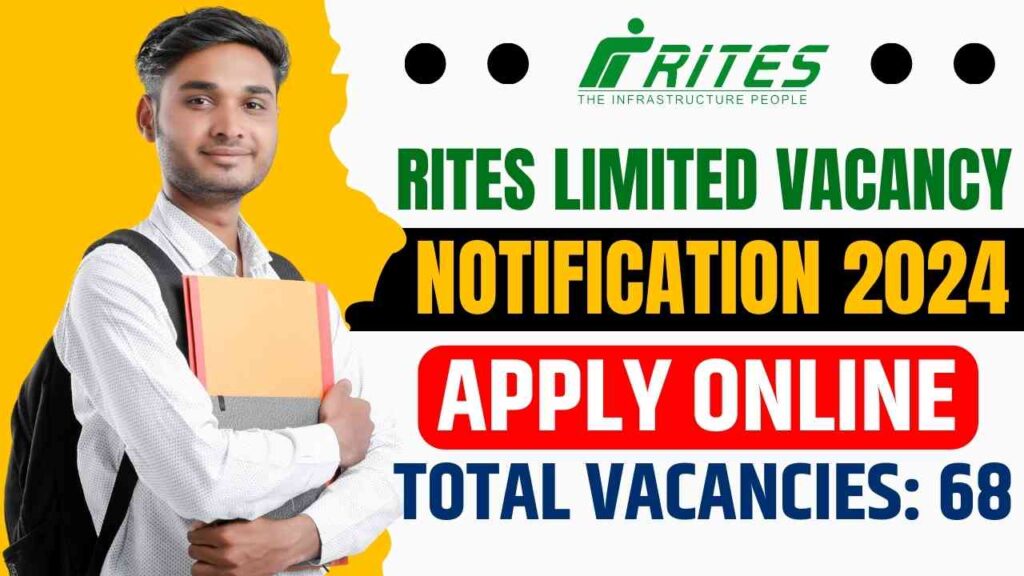 RITES Limited Vacancy Notification 2024 Notification - Apply Online For ...