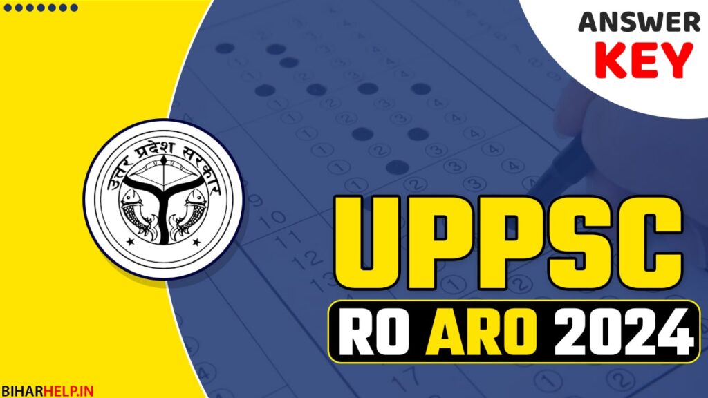 UPPSC RO ARO Answer Key 2024 – Provisional RO/ARO Key Download Link ...