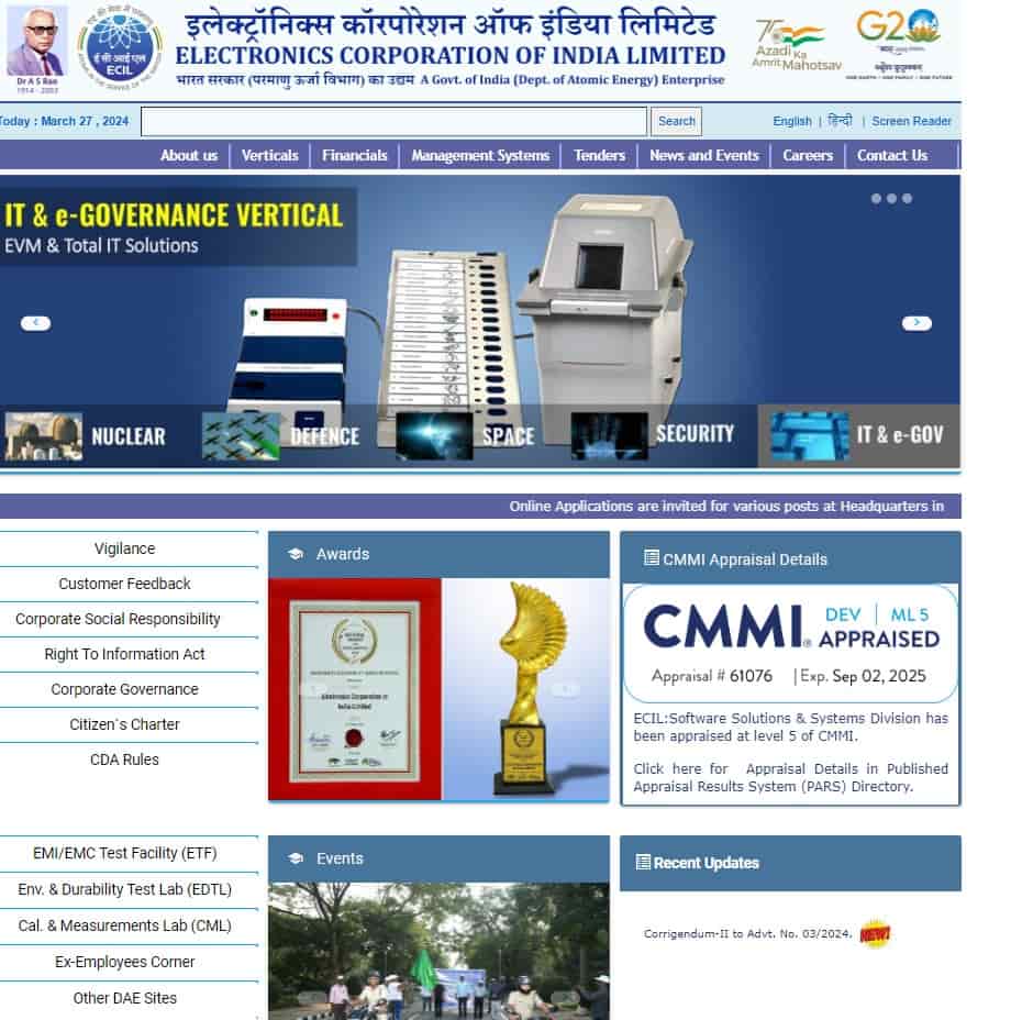 ECIL Recruitment 2024 Apply Online For Trainee Officer (Finance) Post