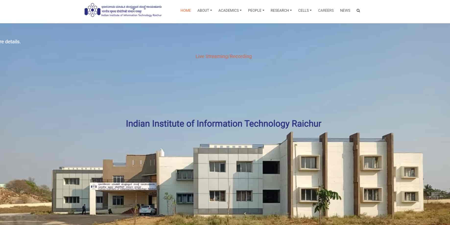 IIIT Raichur Recruitment 2024 Apply Online For Faculty Position