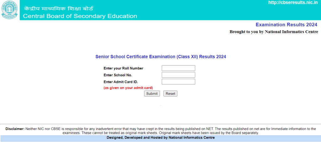 CBSE Board 12th Result 2024 Declared - Check Now CBSE Class 12 Board ...