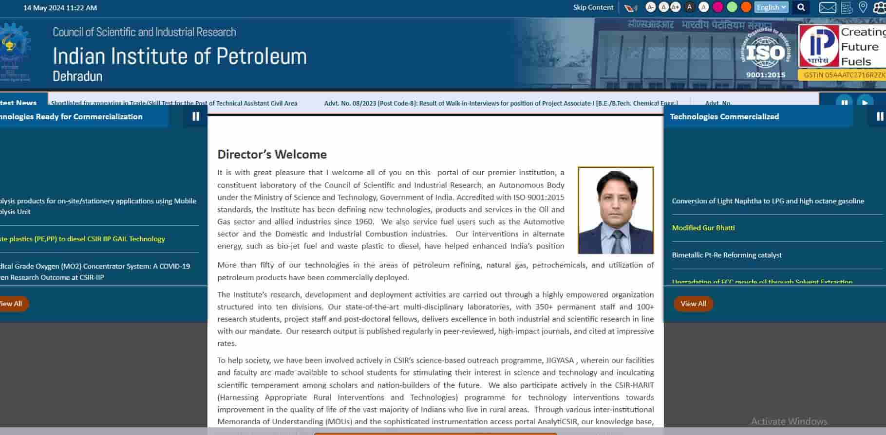 CSIR IIP Recruitment 2024 Walk In Interview For 34 Project Associate ...