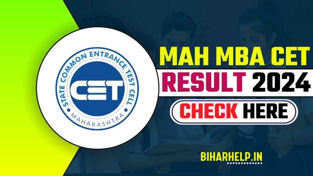 MAH MBA CET Result 2024 Download Link ( Out) - Check MAH MBA CET Exam ...