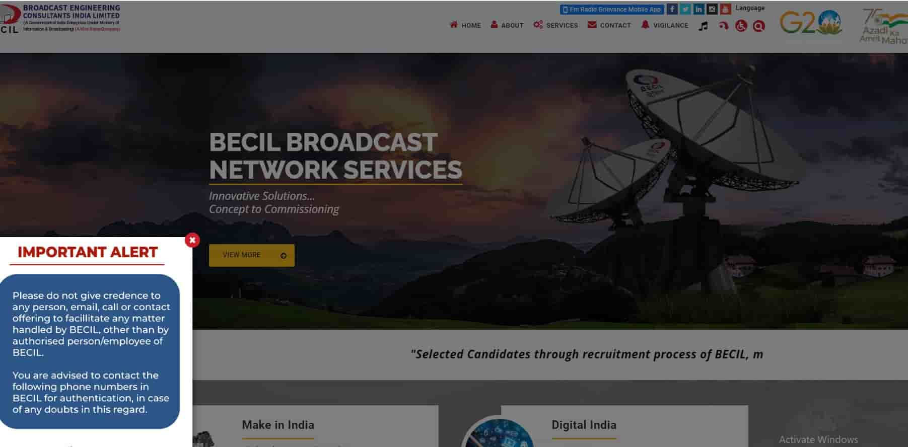 BECIL Vacancy 2024 Notification Apply Online For Data Entry Operator And MTS Post