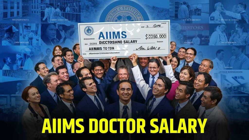 AIIMS Doctor Salary: एम्स मे डॉक्टर के पद पर पाना चाहते है सरकारी नौकरी तो जानेे क्या होती है ...