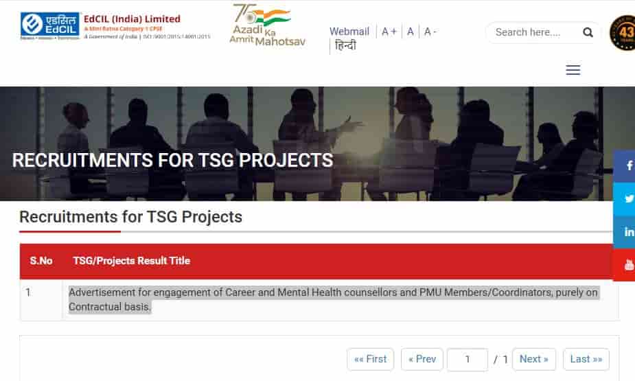 EdCIL Recruitment 2024 Notification Apply Online For 257 CMH ...