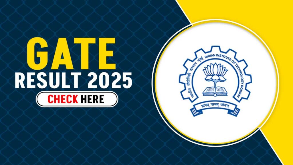 GATE Result 2025: Check Release Date, Download Scorecard @gate2025.iitr ...