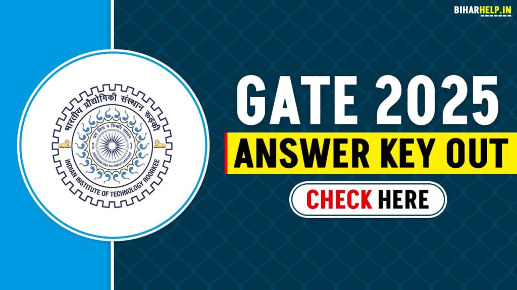 GATE Answer Key 2025 OUT: Check Response Sheet/ Question Paper, Raise Objection Now
