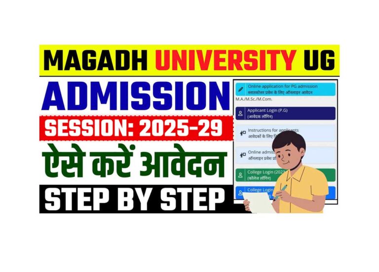 Magadh University UG Admission 2025-29 Online Apply (Start) - Fee ...