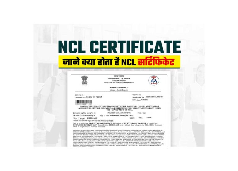 NCL Certificate Kya Hota Hai? Complete Guide On NCL Certificate Apply ...