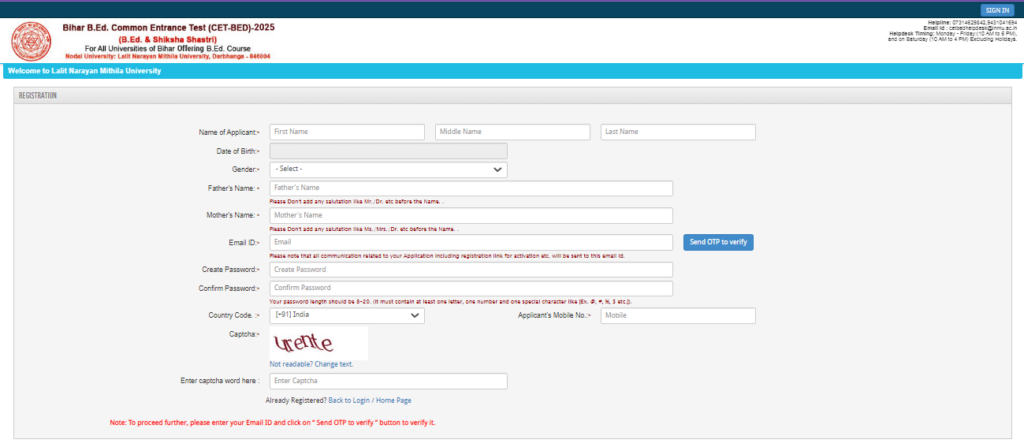 Bihar B.Ed CET Admission 2025 Online Apply: Registration Started, Eligibility, Exam Date, Fee ...