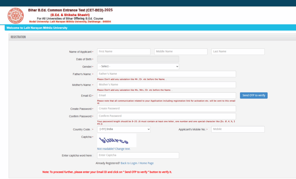 Bihar BEd Last Date 2025: Extended Application Deadline For Bihar B.Ed CET 2025 - Apply Online ...