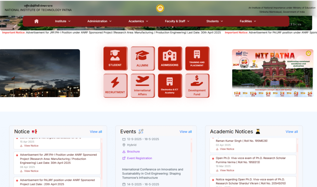 NIT Patna Faculty Recruitment 2025: एनआईटी पटना की नई फैकल्टी भर्ती हुई जारी, जाने क्या है पूरी ...