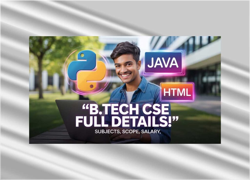 B.Tech CSE Course Details: Eligibility, Fees, Syllabus, Career Options ...