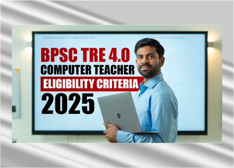 BPSC TRE 4.0 Computer Teacher Eligibility Criteria 2025, Education Qualification, Age Limit ...
