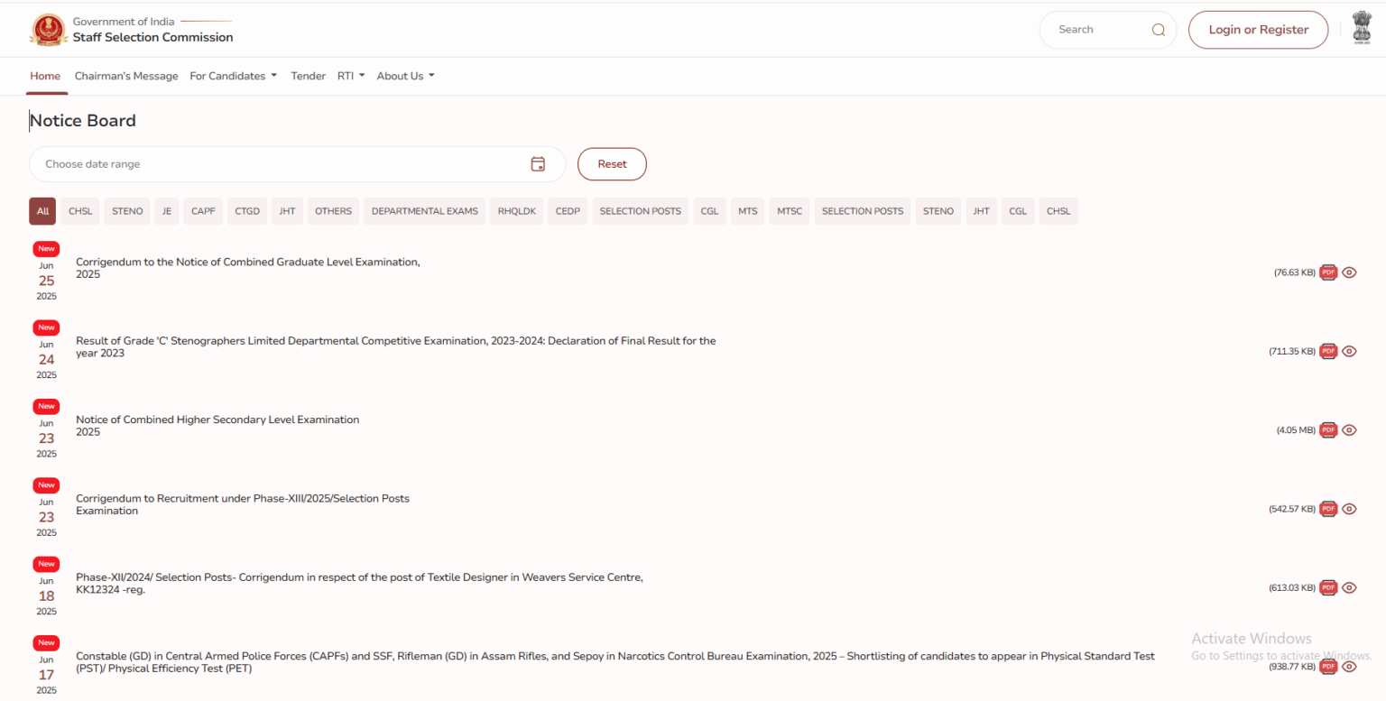 SSC CHSL Syllabus 2025 PDF Download: SSC CHSL Selection Process, Tier 1 & Tier 2 Exam Pattern ...