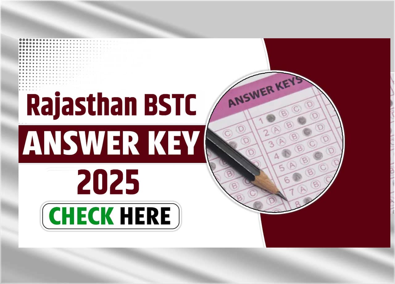 Rajasthan BSTC Answer Key 2025 PDF Download Link (Soon): Rajasthan Pre ...