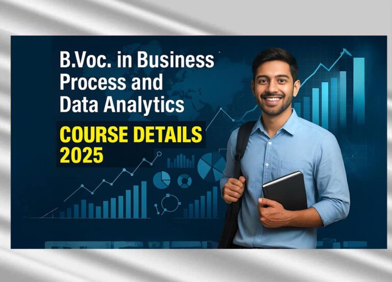 B.Voc. In Business Process And Data Analytics Course Details 2025 ...