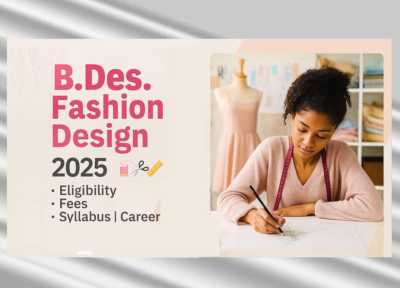 What Is B.Des. In Fashion Design Course 2025: Complete Guide – Syllabus ...